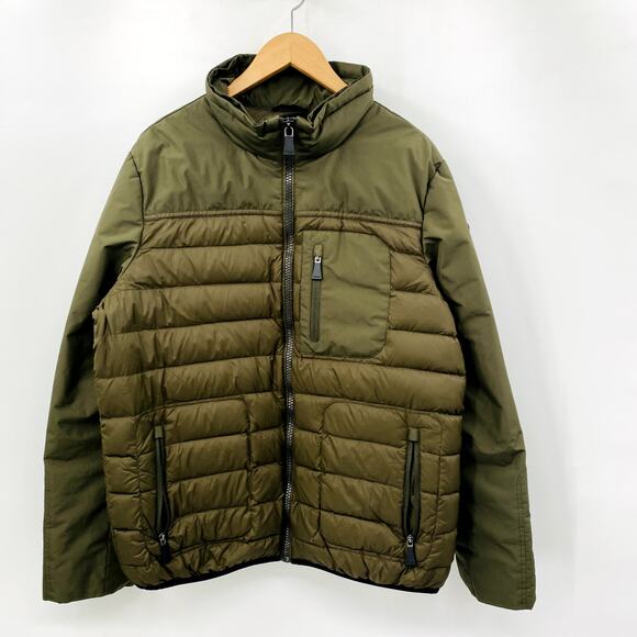 Pajar | Jackets & Coats | Pajar Mens L Green Puffer Quilted Jacket ...